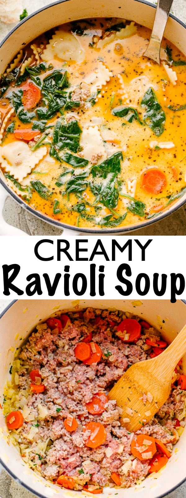 Creamy Ravioli Soup | Easy Weeknight Recipes