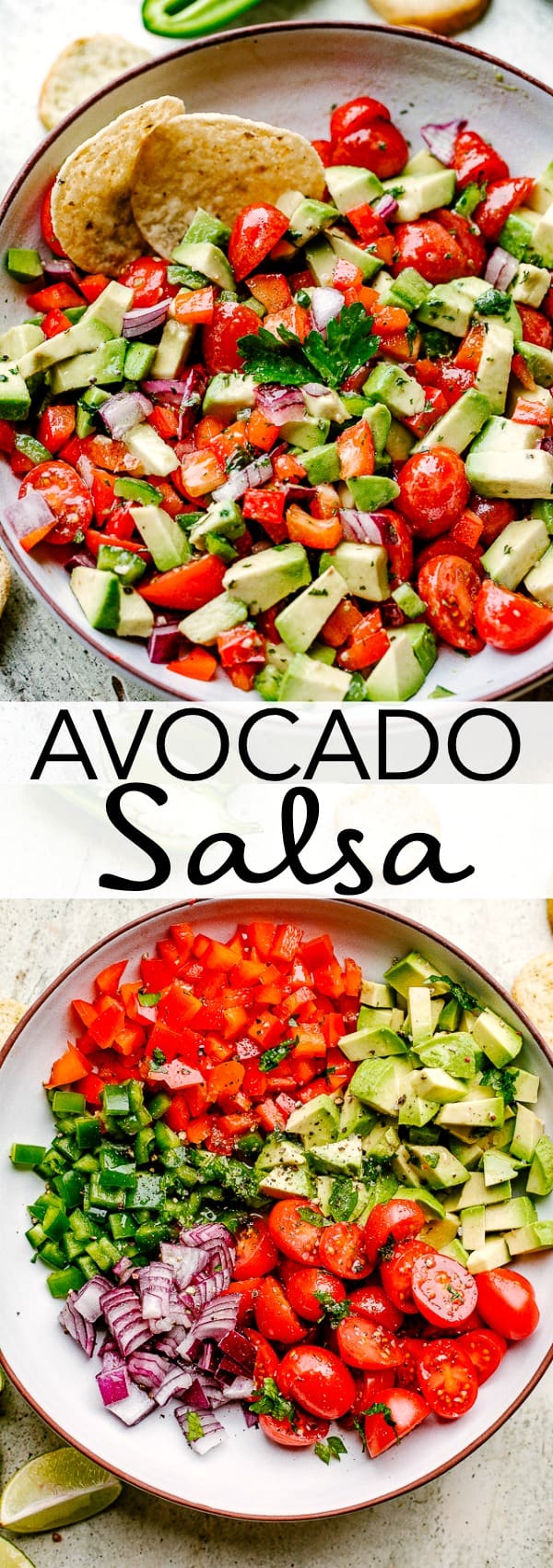 Homemade Avocado Salsa | Easy Weeknight Recipes