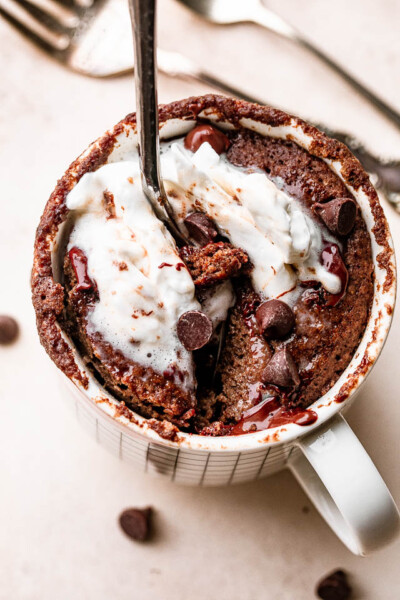 Chocolate Mug Cake Recipe | Easy Weeknight Recipes