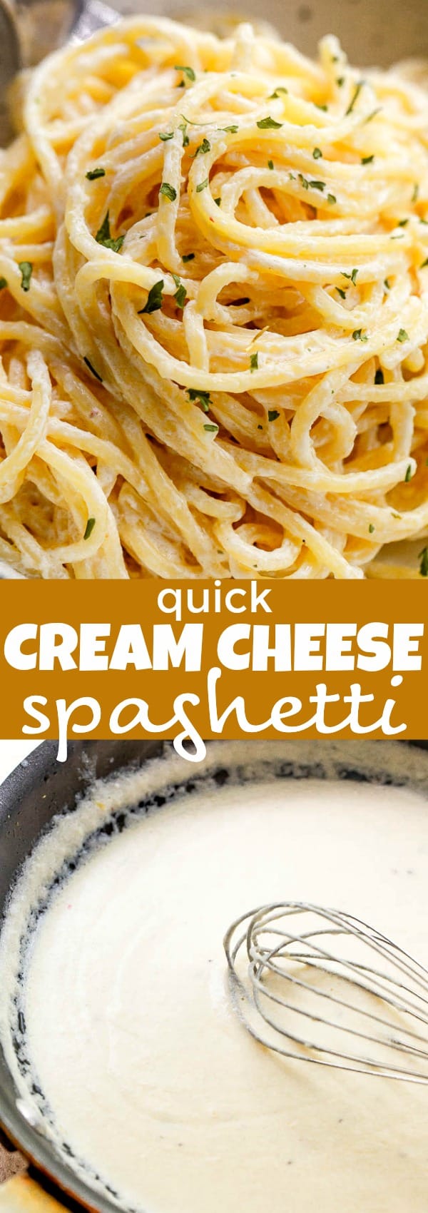 Quick Cream Cheese Spaghetti | Easy Weeknight Recipes