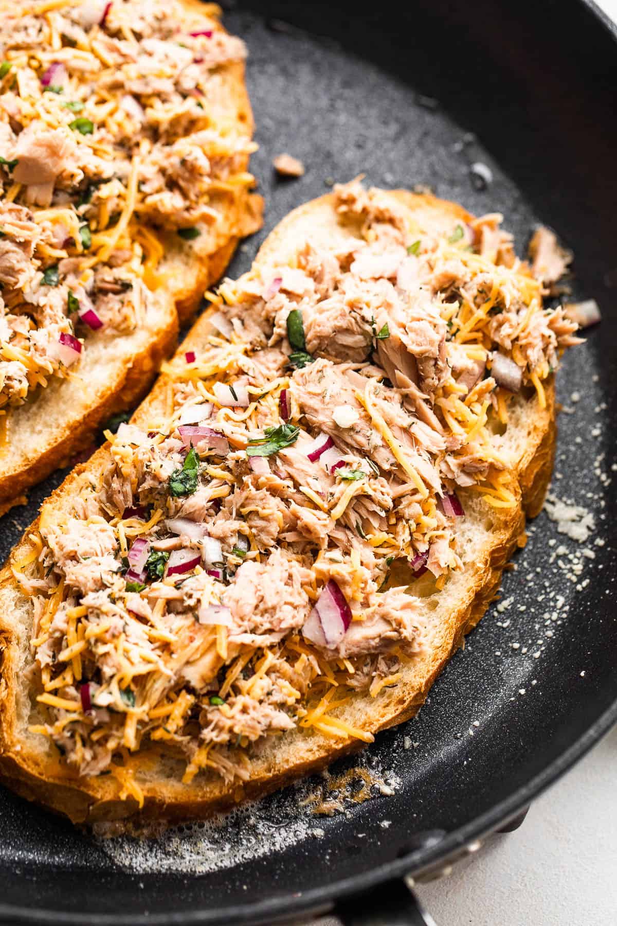 The Best Tuna Melt Sandwich | How to Make a Bacon Tuna Grilled Cheese