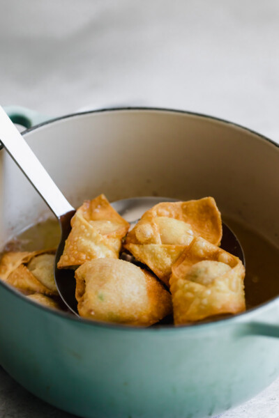 Crispy Crab Rangoon Wontons | Easy Weeknight Recipes