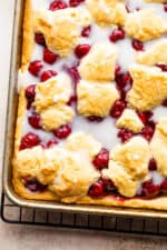 Cherry Kuchen Bars | An Easy German-Inspired Dessert Recipe