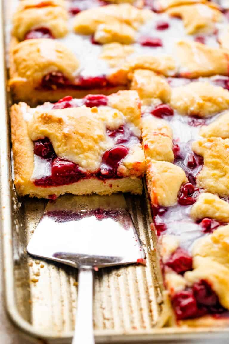 Cherry Kuchen Bars | An Easy German-Inspired Dessert Recipe