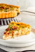 Bacon Quiche Lorraine for Breakfast or Brunch | Easy Weeknight Recipes