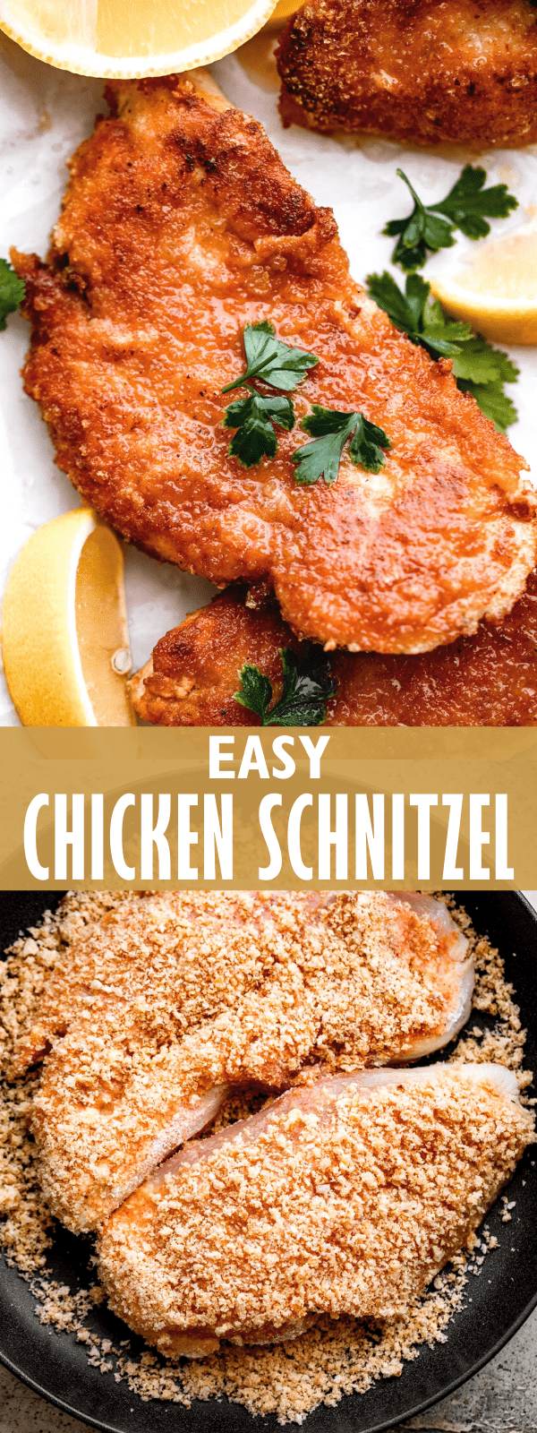 Chicken Schnitzel Recipe | Easy Weeknight Recipes