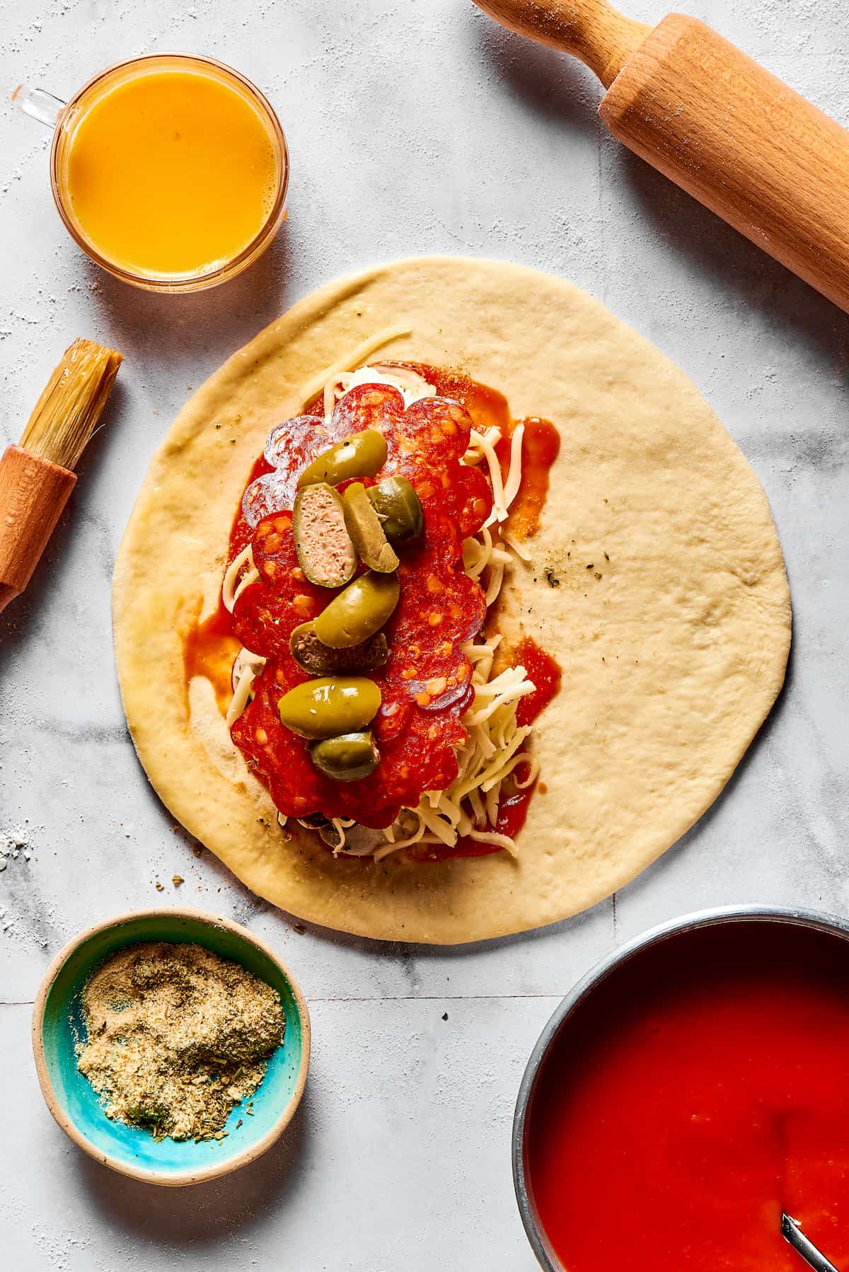 Easy Calzone Recipe | Easy Weeknight Recipes