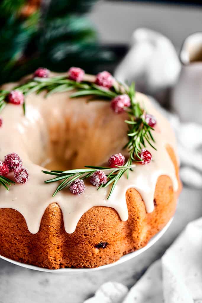 Christmas Cranberry Pound Cake | Easy Weeknight Recipes