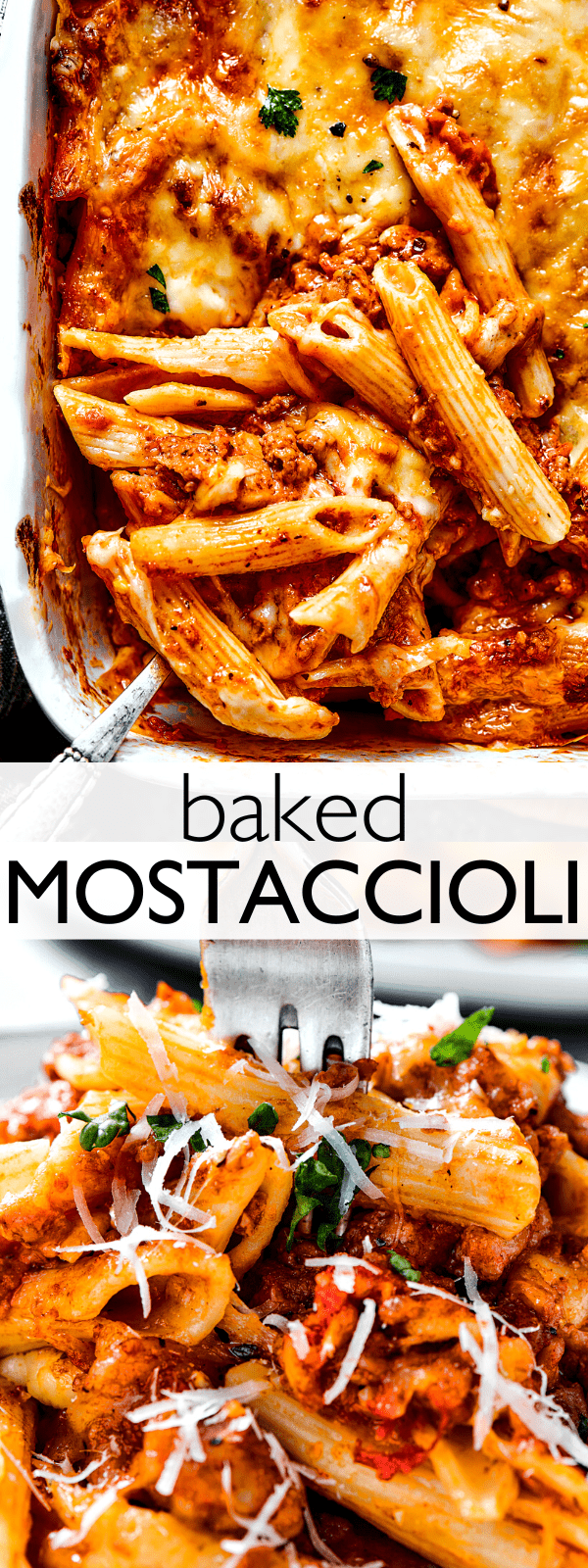 Baked Mostaccioli | Easy Weeknight Recipes
