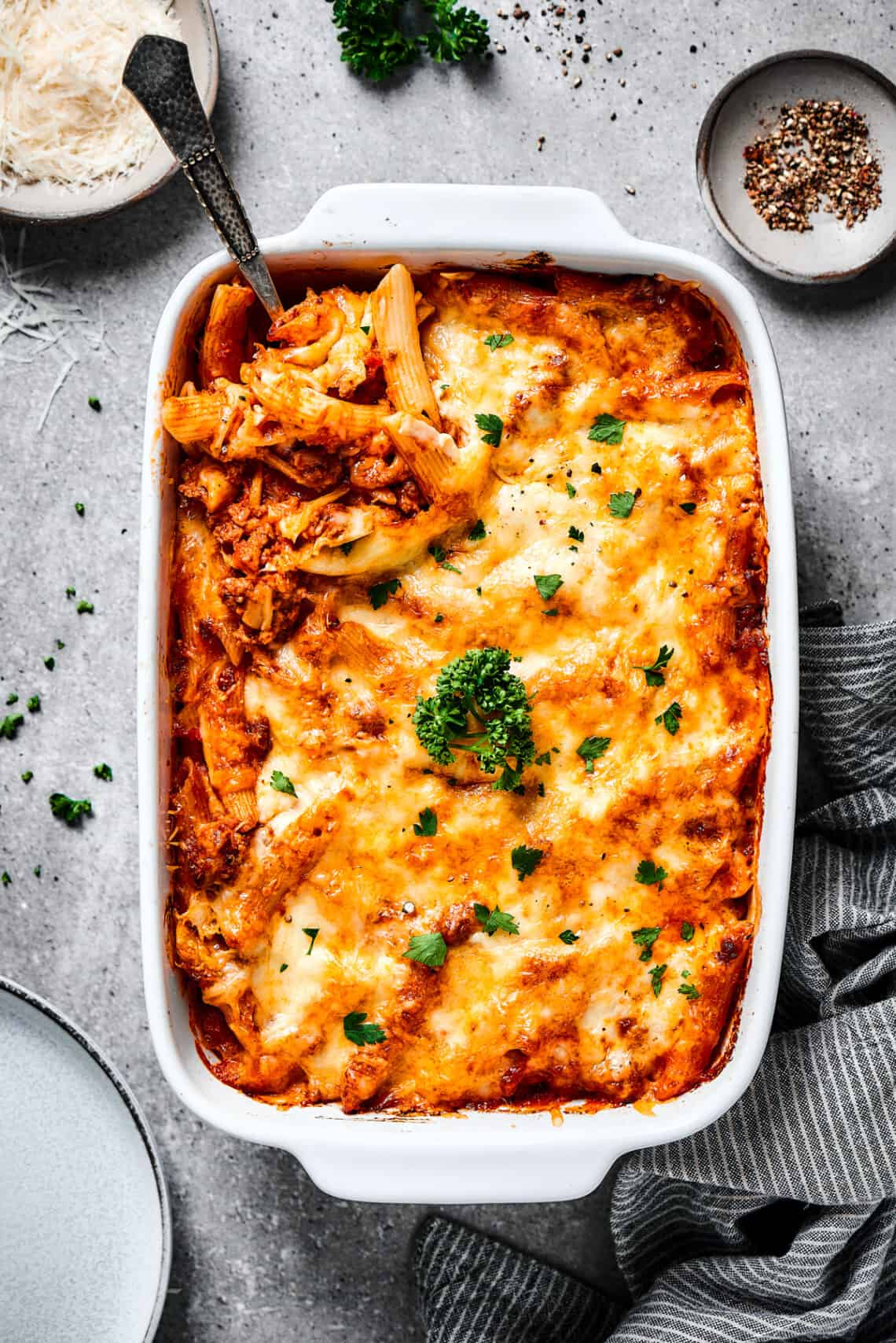 Baked Mostaccioli | Easy Weeknight Recipes