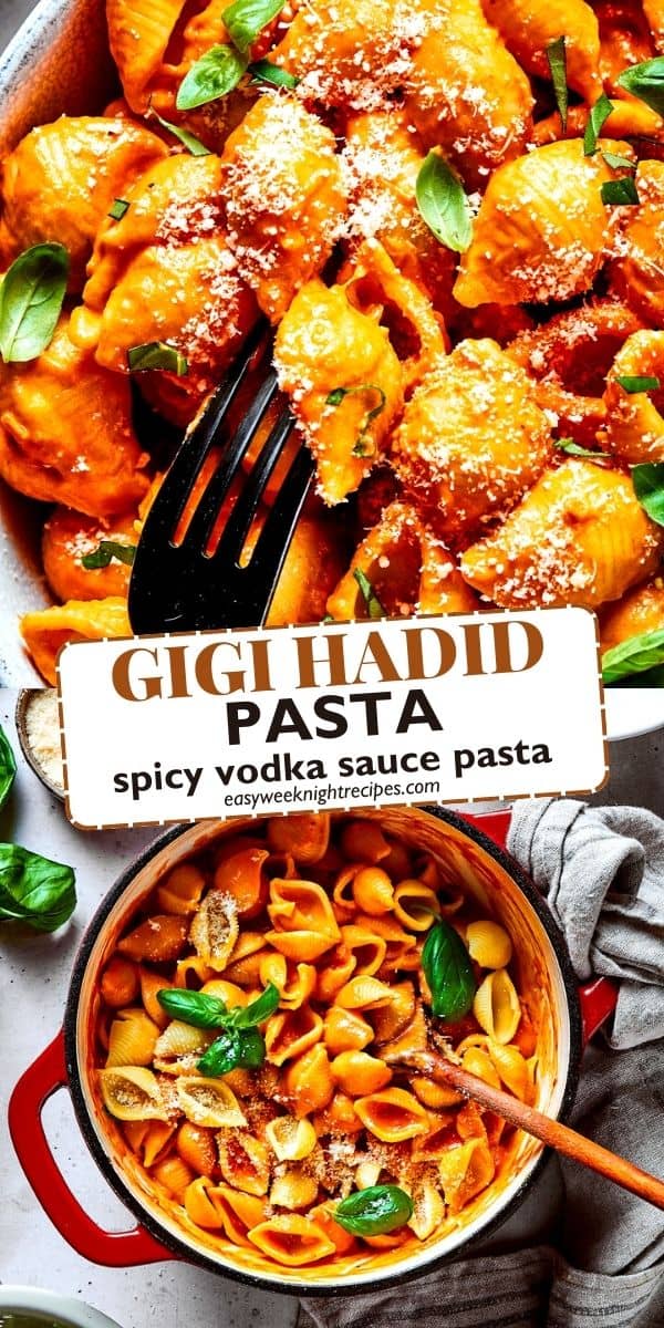 Gigi Hadid Pasta (Spicy Vodka Pasta) | Easy Weeknight Recipes