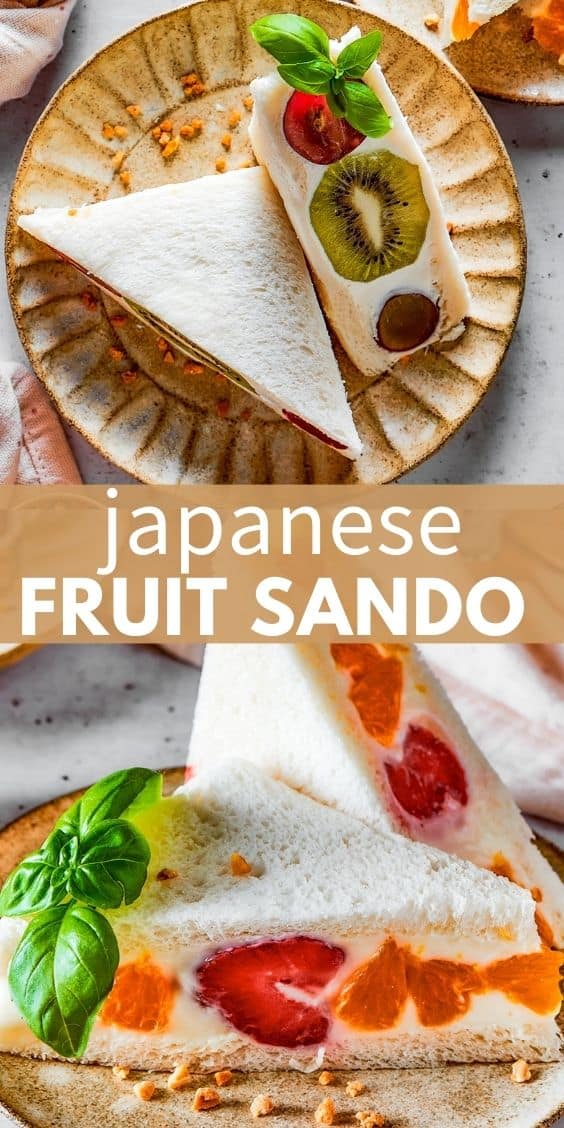 Fruit Sando (Japanese Fruit Sandwich) | Easy Weeknight Recipes