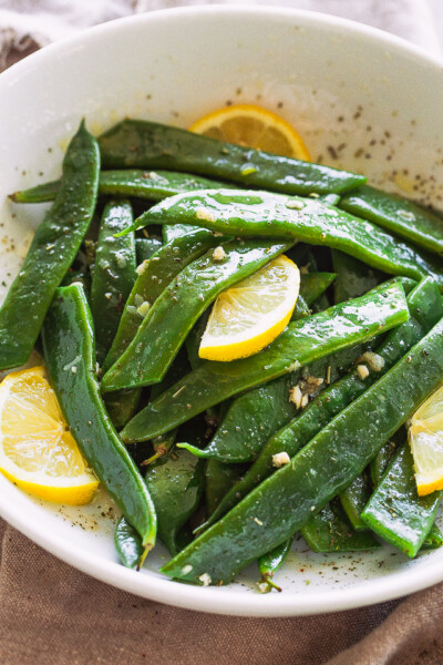 Romano Beans In Garlic Butter - Easy Weeknight Recipes