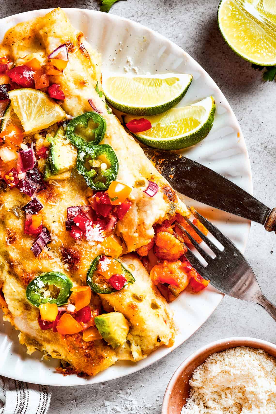 Shrimp Enchiladas | Easy Weeknight Recipes