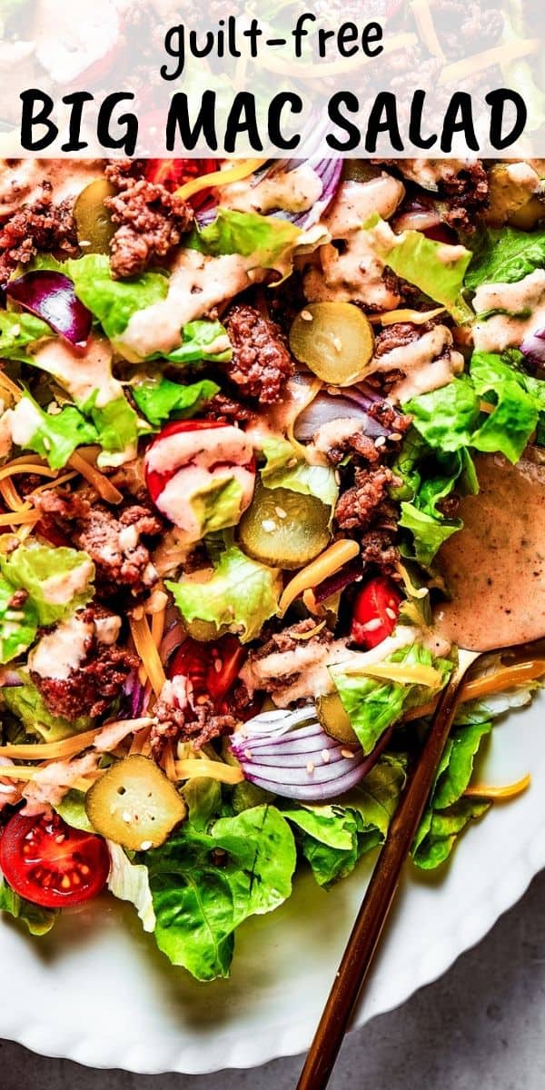 Big Mac Salad | Easy Weeknight Recipes