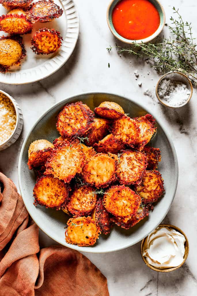 Parmesan Crusted Potatoes | Easy Weeknight Recipes