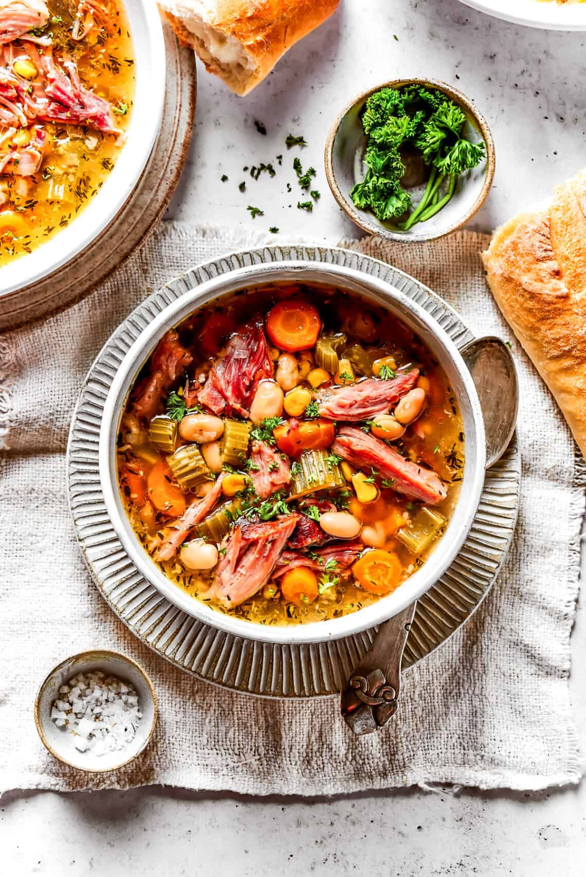 Ham Bone Soup Easy Weeknight Recipes