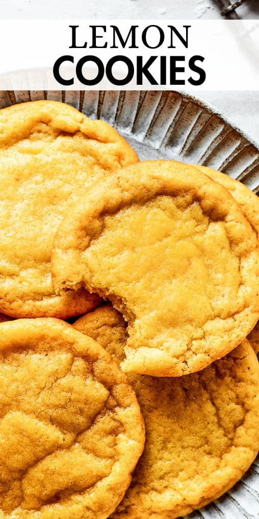 Lemon Cookies | Easy Weeknight Recipes