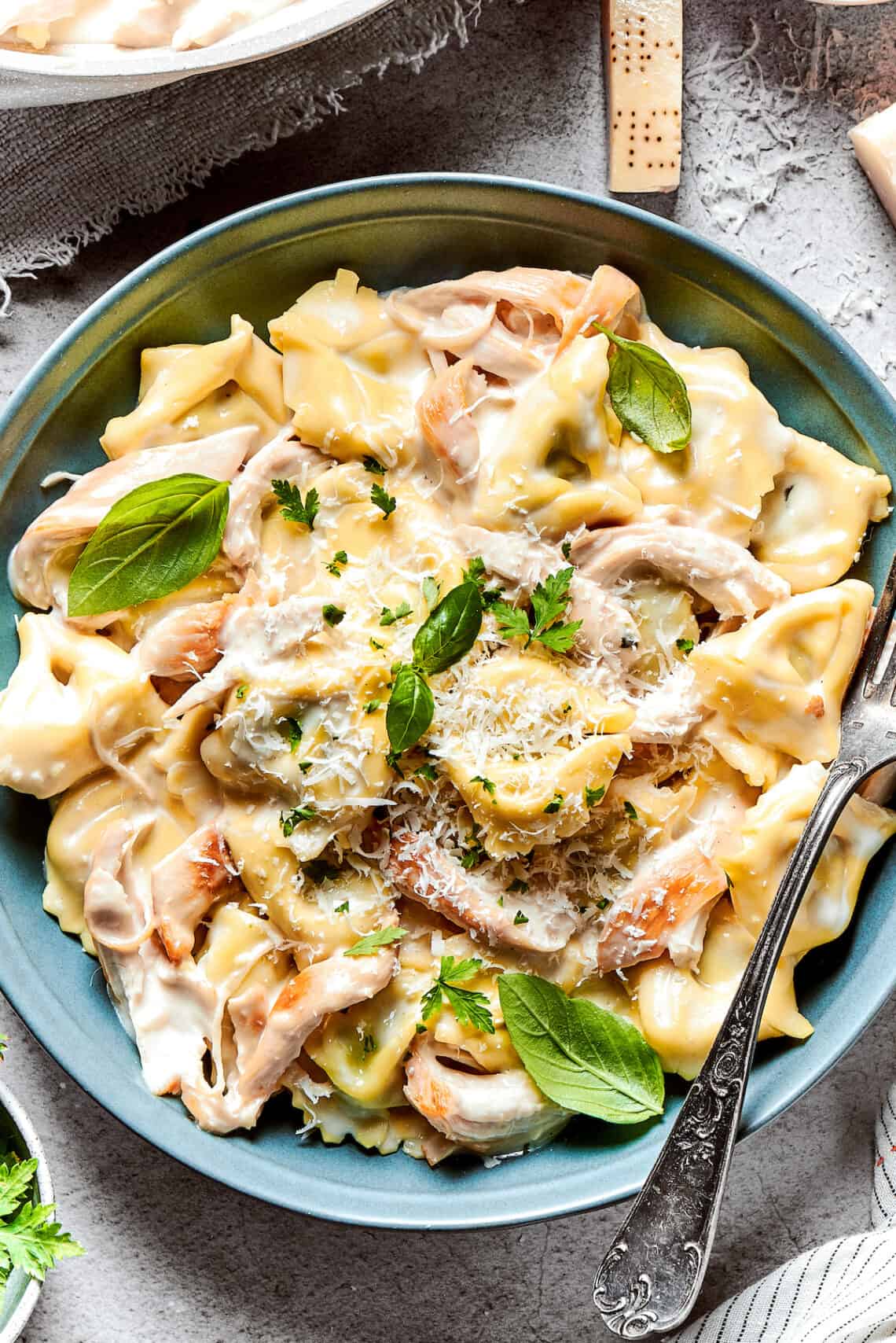 Chicken Tortellini Alfredo | Easy Weeknight Recipes