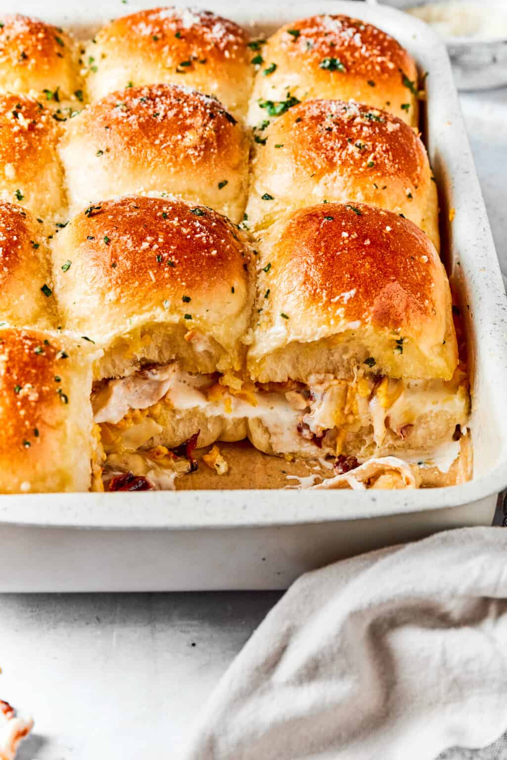 Easy Chicken Bacon Ranch Sliders | Easy Weeknight Recipes