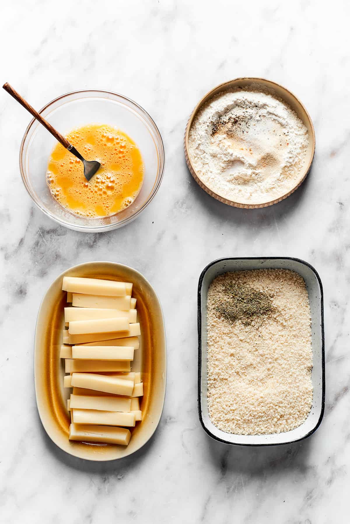 Homemade Mozzarella Sticks