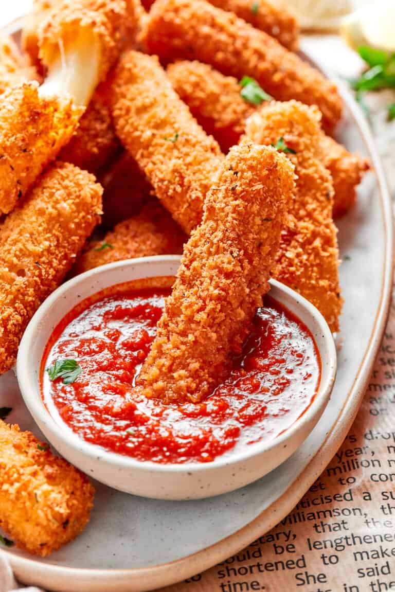Homemade Mozzarella Sticks