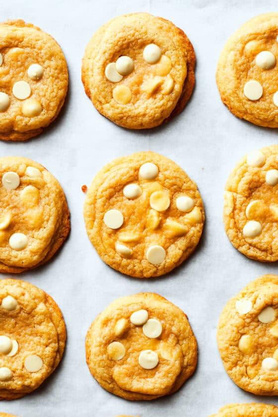 White Chocolate Chip Cookies