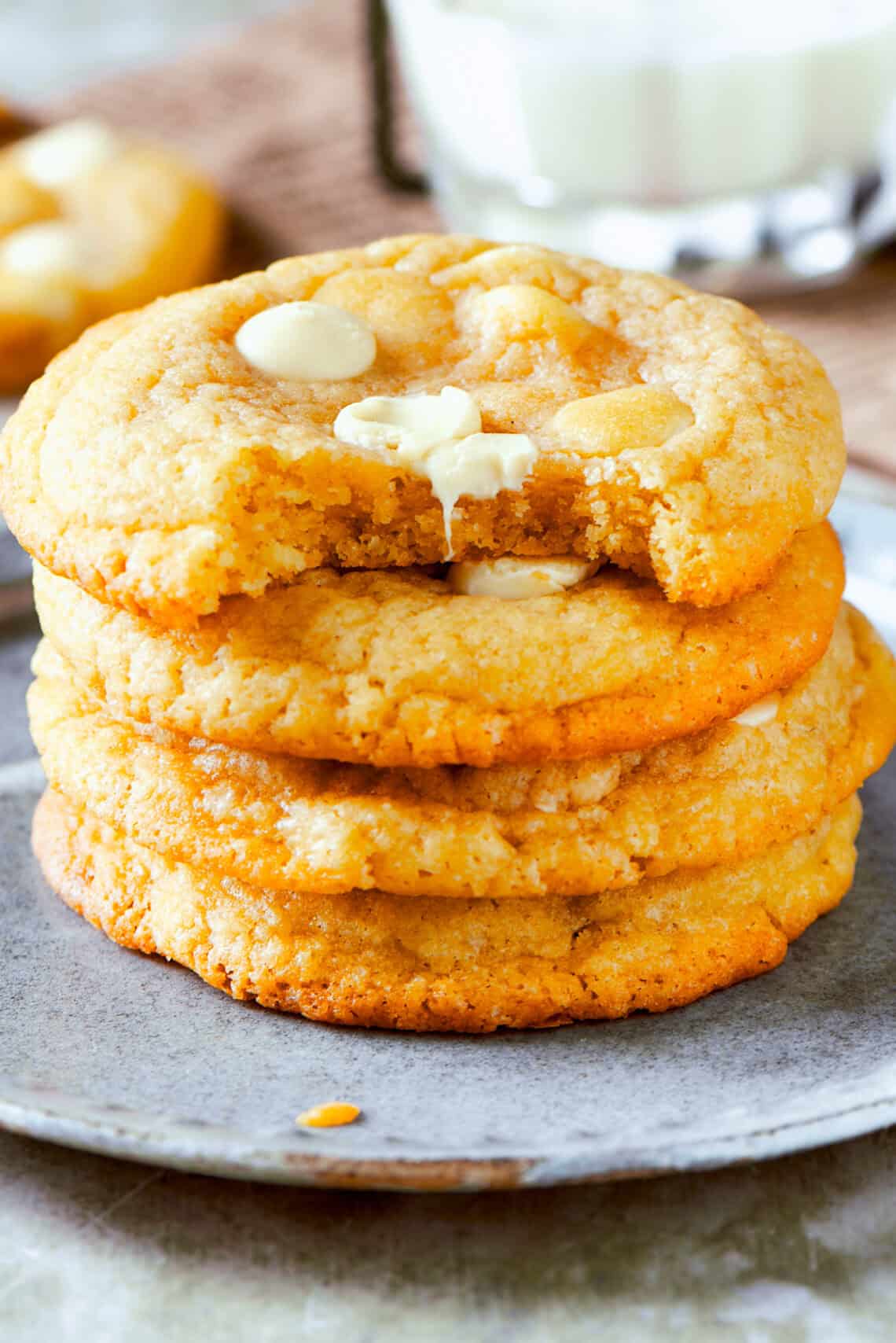 White Chocolate Chip Cookies
