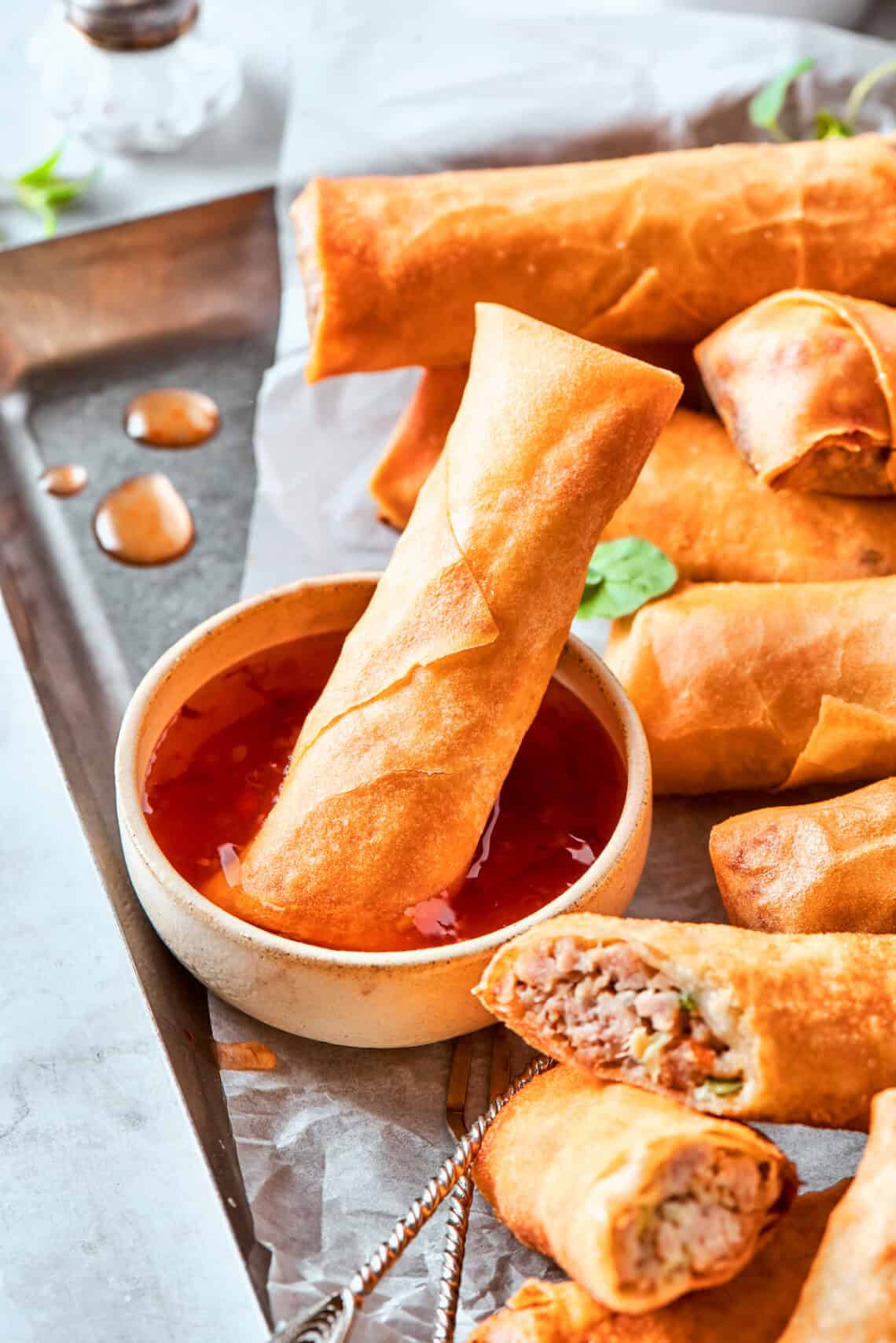 Chicken Egg Rolls | Easy Weeknight Recipes