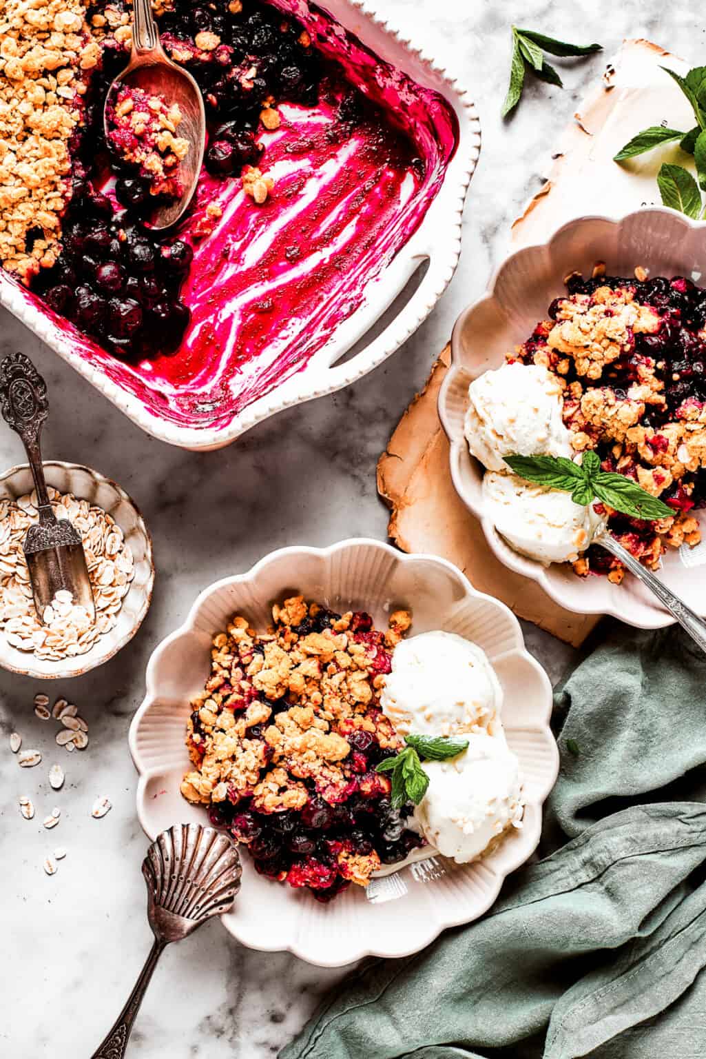 Blueberry Crisp Recipe