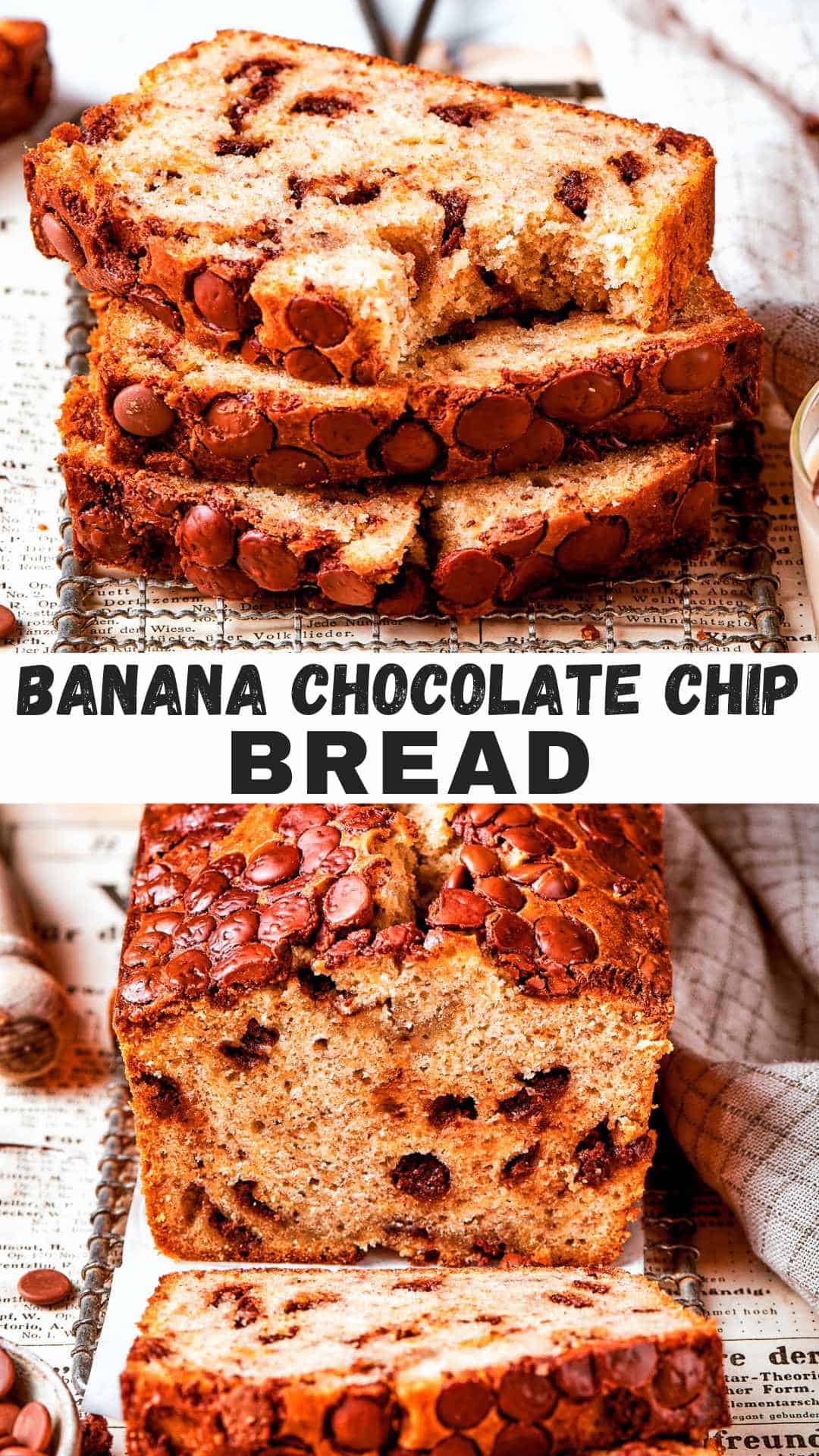 Banana Chocolate Chip Bread | Easy Weeknight Recipes